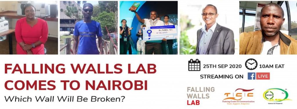NACOSTI PARTNERS WITH TCC AFRICA TO HOST FALLING WALLS LAB COMPETITION ...