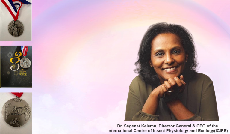 ICIPE DIRECTOR GENERAL RECEIVES ONE OF THE UNITED STATES MOST IMPORTANT ...