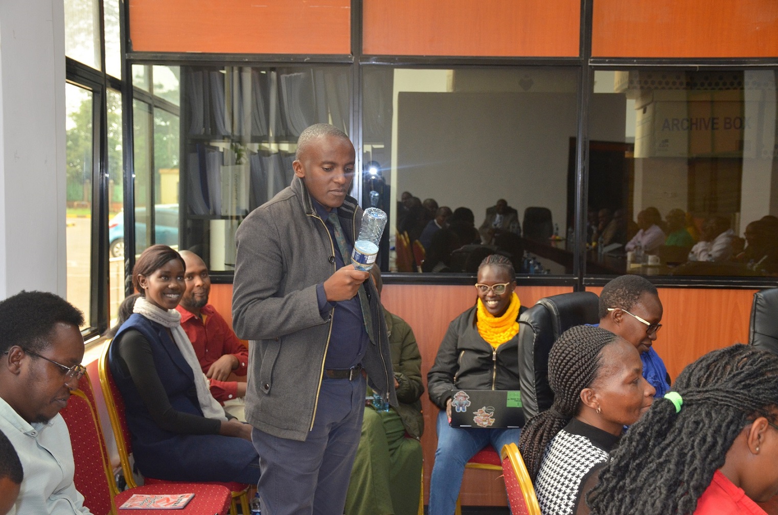 NACOSTI STAFF ENGAGE MANAGEMENT DURING DG’S CHAT AND TEA FORUM WITH STAFF