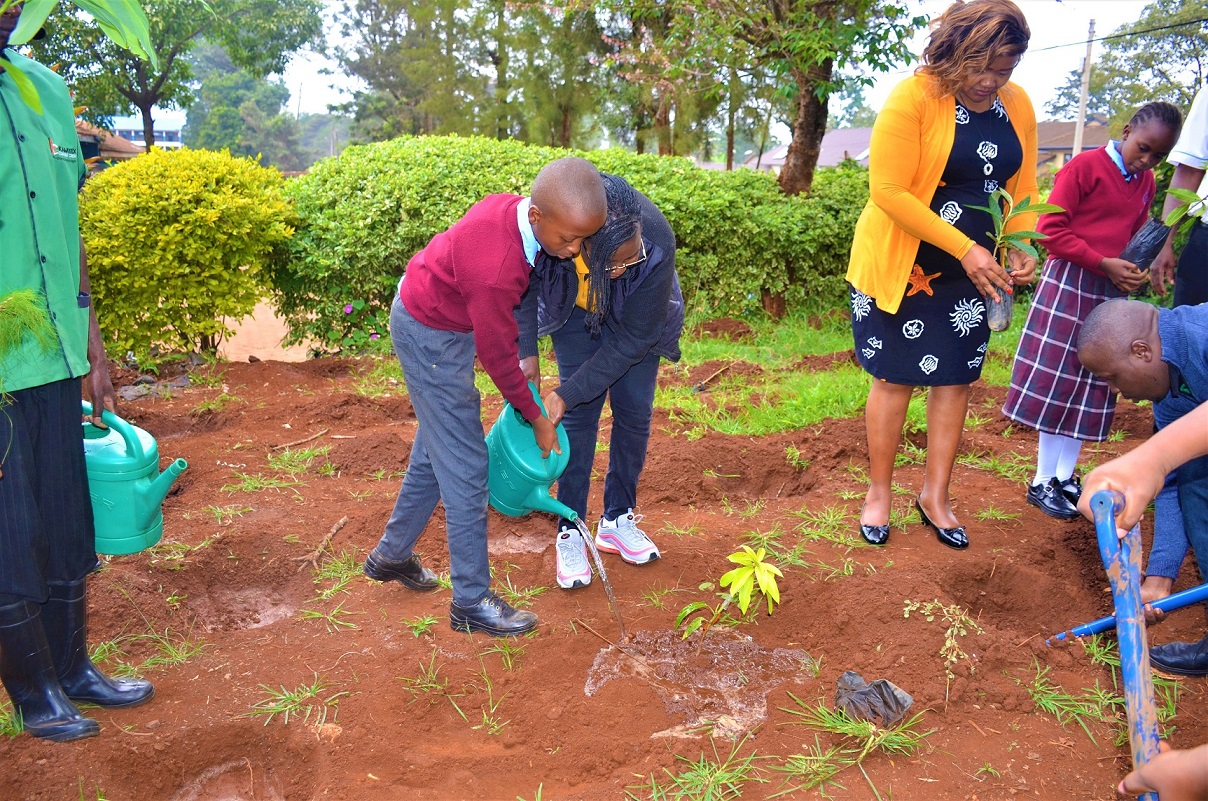 NACOSTI TAKES PART IN TREE PLANTING TO SUPPORT THE CAMPAIGN FOR ...