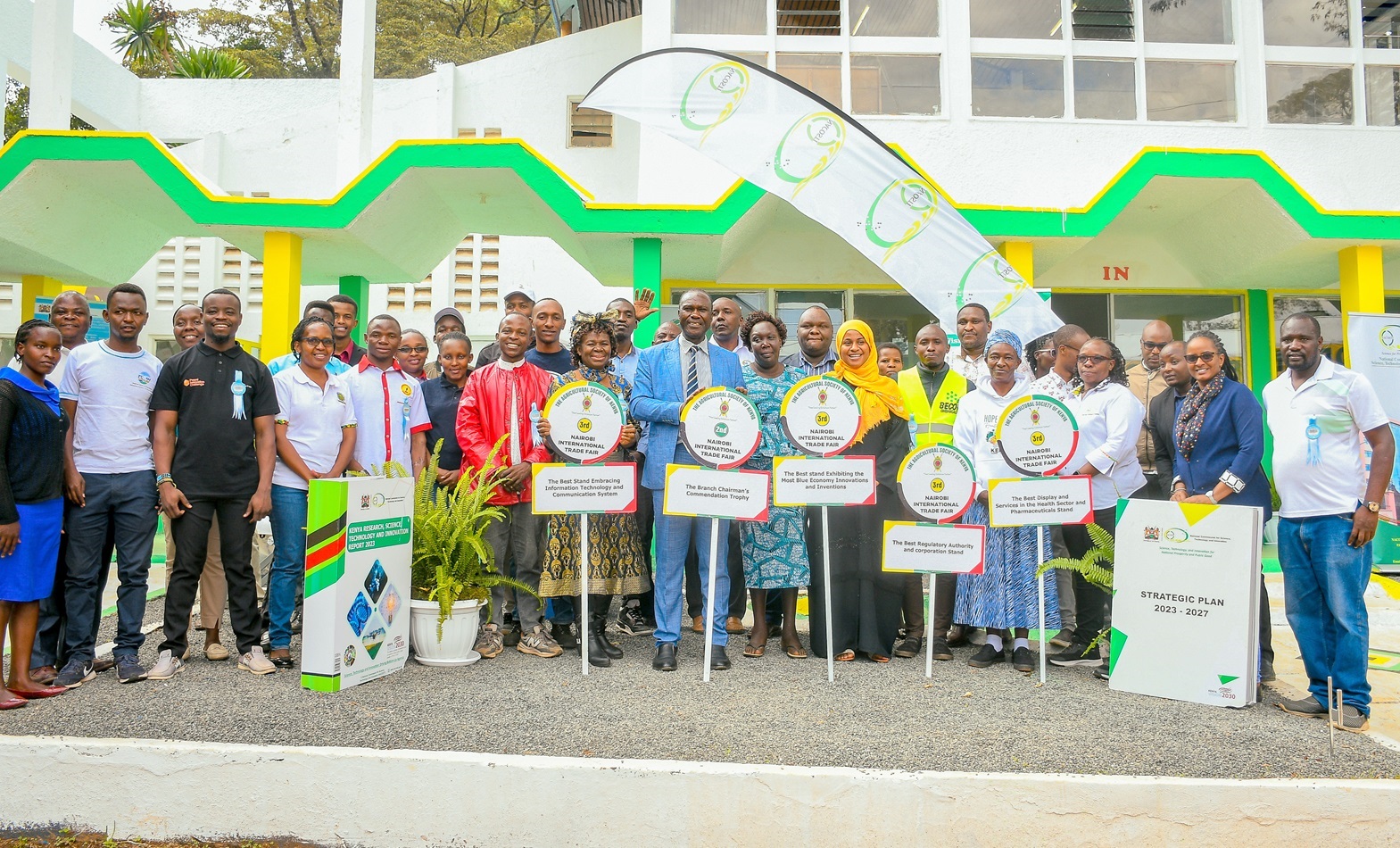 NACOSTI JUBILATION AT THE NAIROBI INTERNATIONAL TRADE FAIR